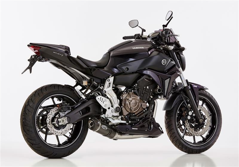 SHARK STREET GP Auspuff / Komplettanlage YAMAHA MT-07 RM17 / RM18 17-