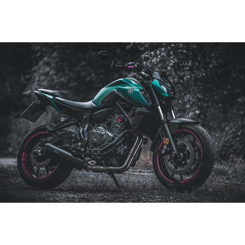 SHARK DSX-10 Auspuff / Komplettanlage YAMAHA MT-07 RM33 / RM34 ab 202